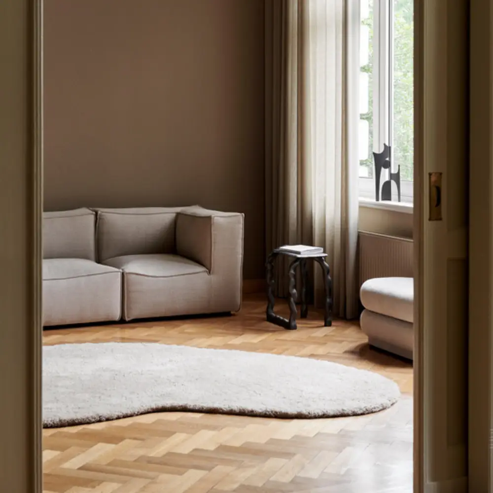Ferm Living Forma Villamatto 175x250 cm Luonnonvalkoinen | Osta ...